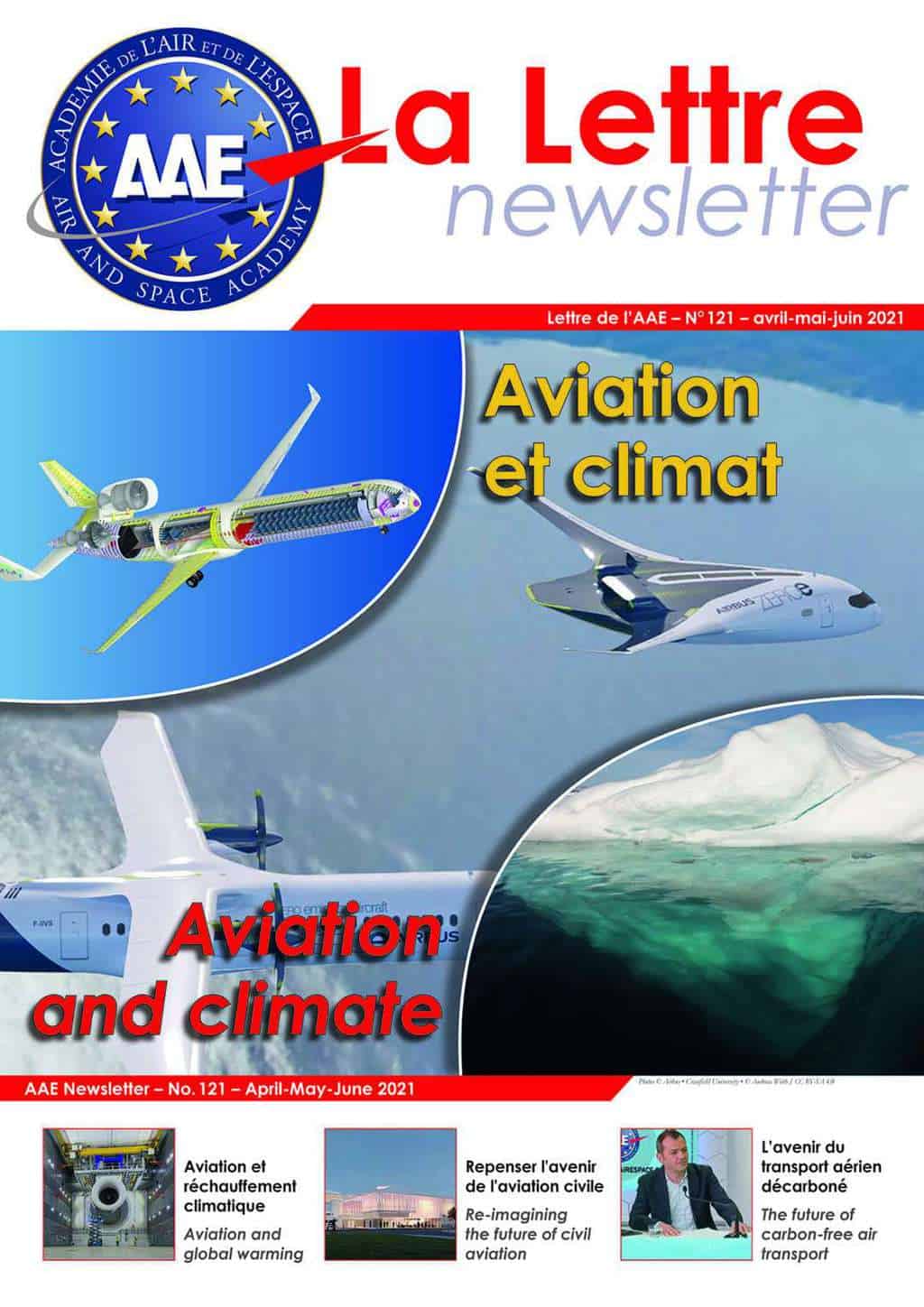 Lettre n° 121 – Aviation et climat | AAE